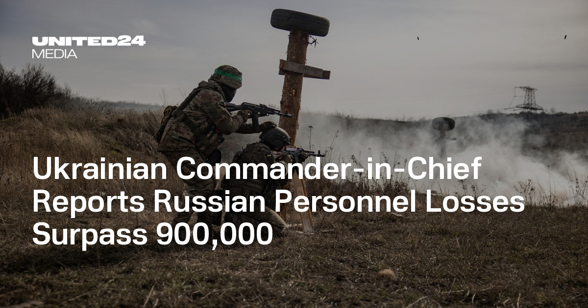 Ukrainian Commander-in-Chief Reports Russian Personnel Losses Surpass ...