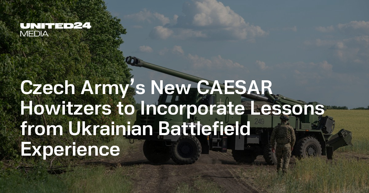 Czech Army’s New CAESAR Howitzers to Incorporate Lessons from Ukrainian ...