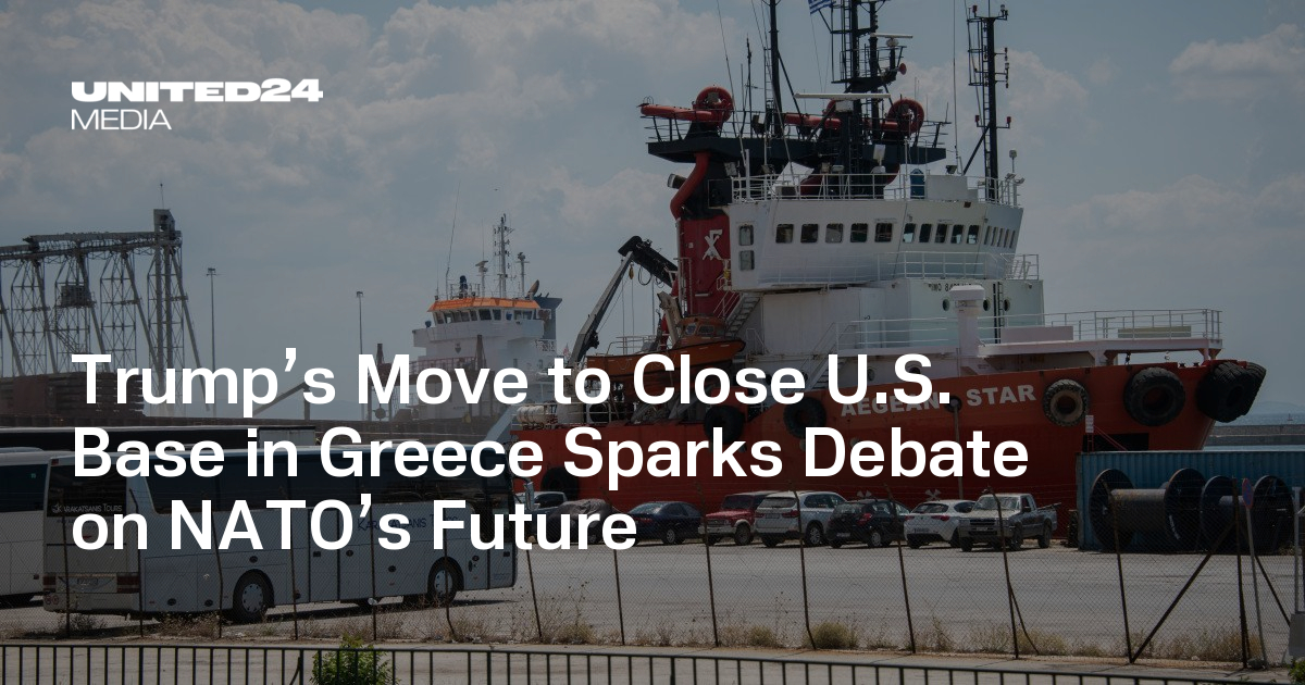 Trump’s Move to Close U.S. Base in Greece Sparks Debate on NATO’s ...