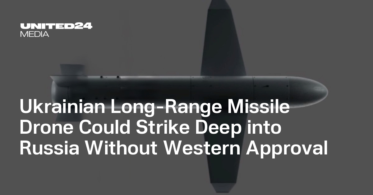 Ukrainian Long-Range Missile Drone Could Strike Deep into Russia ...