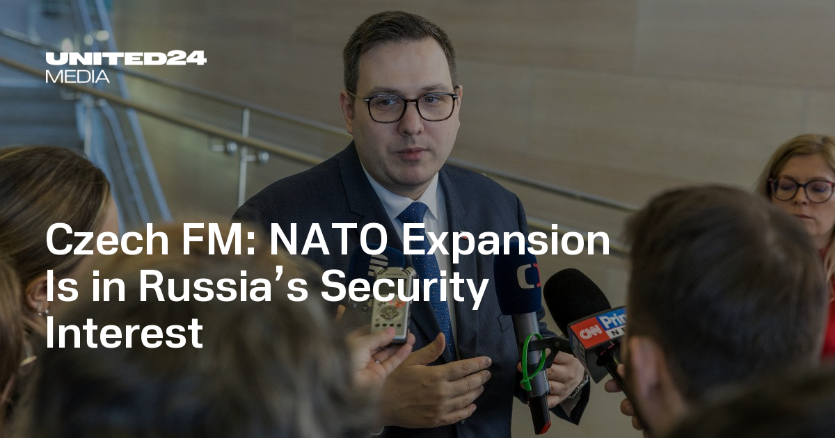 Czech FM: NATO Expansion Is in Russia’s Security Interest — UNITED24 Media