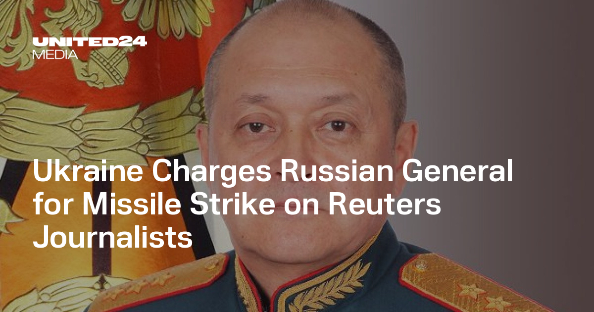 Ukraine Charges Russian General for Missile Strike on Reuters ...