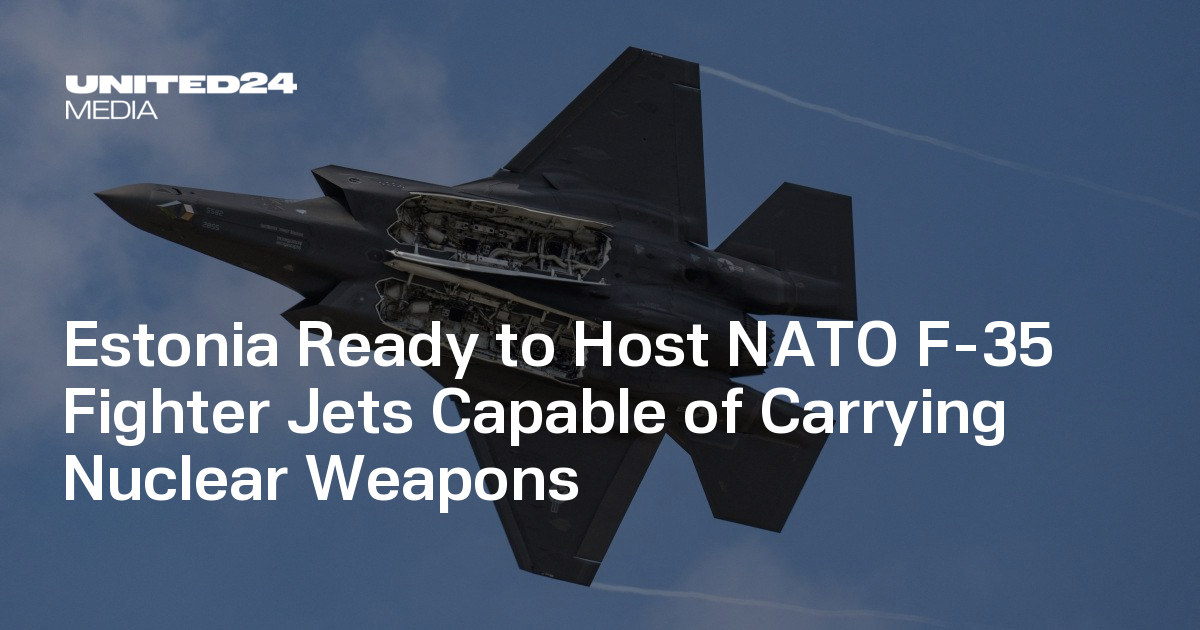 Estonia Ready to Host NATO F-35 Fighter Jets Capable of Carrying ...