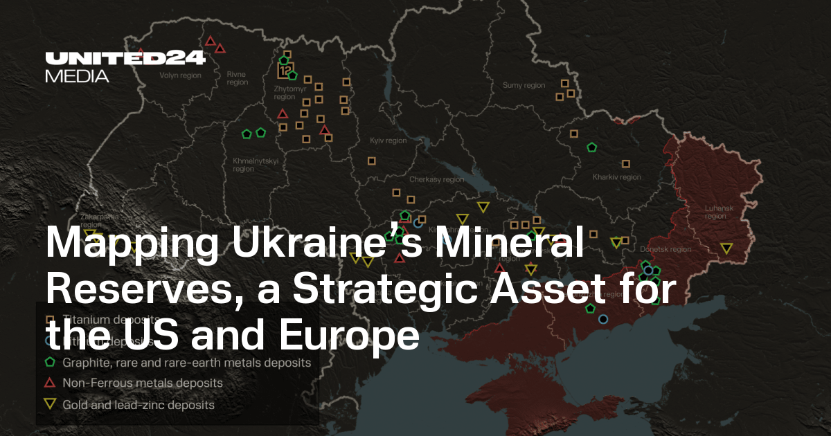 Mapping Ukraine’s Mineral Reserves, a Strategic Asset for the US and ...