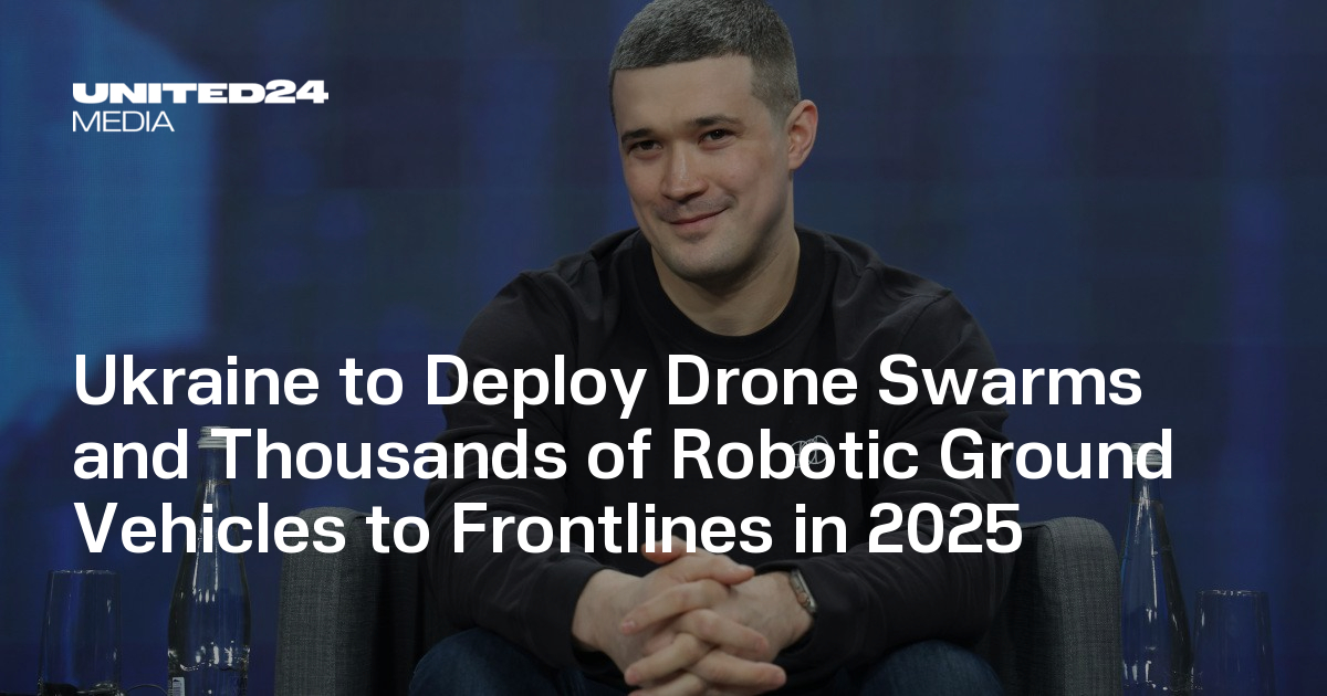Ukraine to Deploy Drone Swarms and Thousands of Robotic Ground Vehicles ...