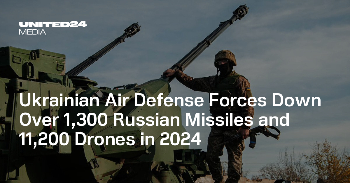 Ukrainian Air Defense Forces Down Over 1,300 Russian Missiles and ...