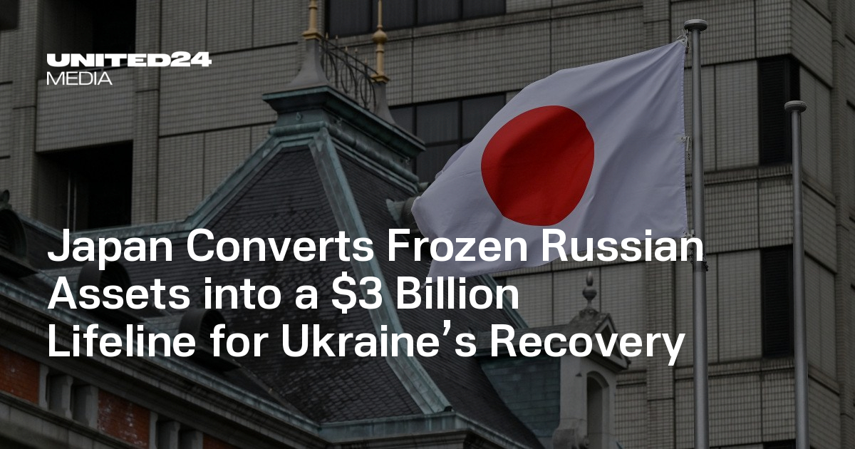 Japan Converts Frozen Russian Assets into a $3 Billion Lifeline for ...