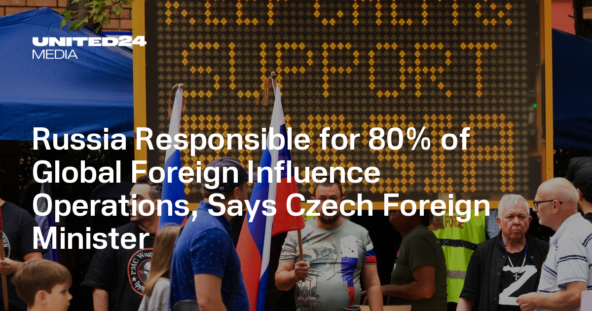 Russia Responsible for 80% of Global Foreign Influence Operations, Says ...