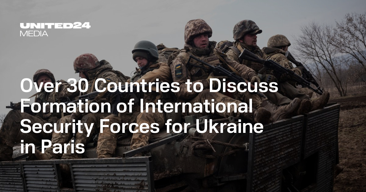 Over 30 Countries to Discuss Formation of International Security Forces ...