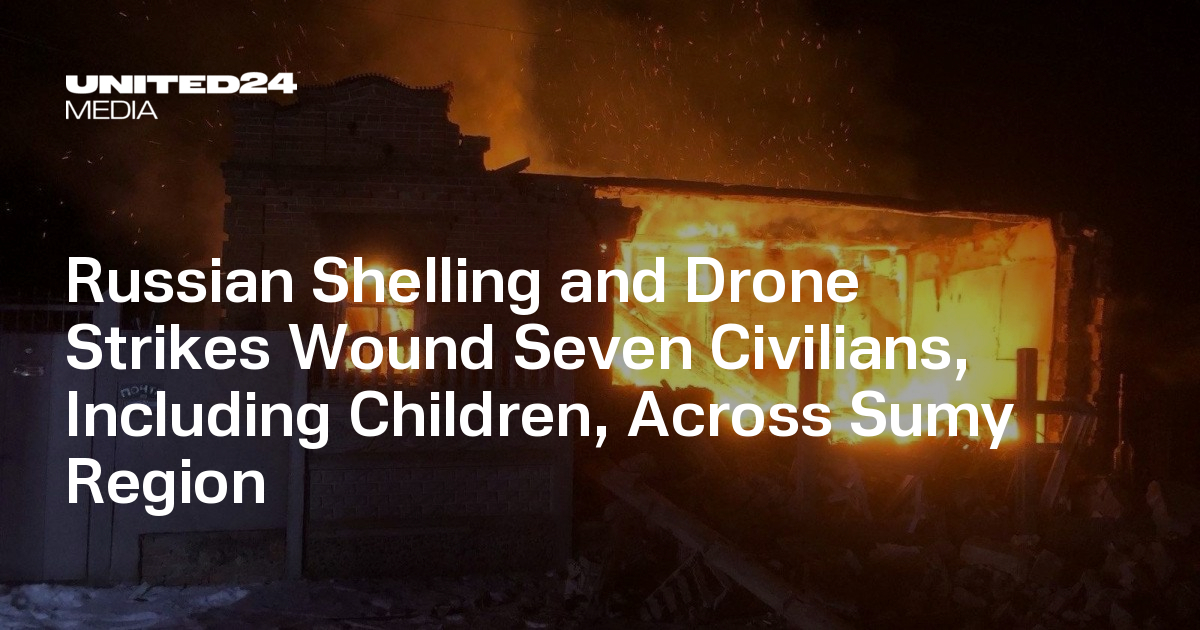 Russian Shelling and Drone Strikes Wound Seven Civilians, Including ...