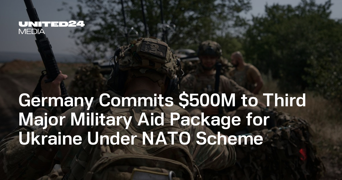 Germany Commits $500M to Third Major Military Aid Package for Ukraine ...