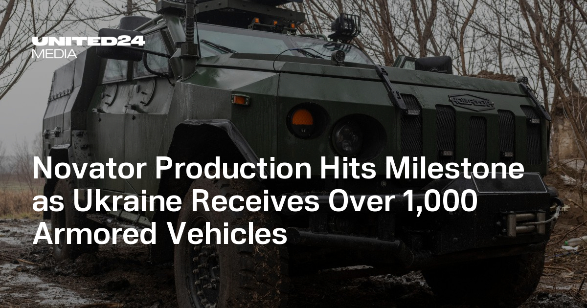 Novator Production Hits Milestone as Ukraine Receives Over 1,000 ...