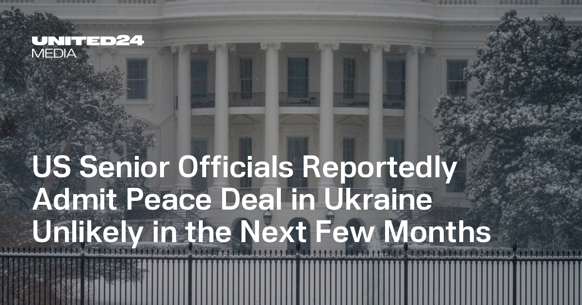 US Senior Officials Reportedly Admit Peace Deal in Ukraine Unlikely in ...