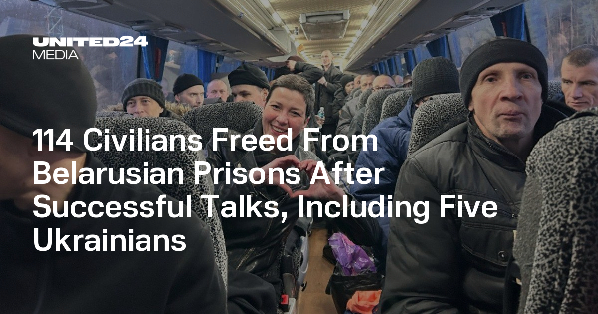 114 Civilians Freed From Belarusian Prisons After Successful Talks ...