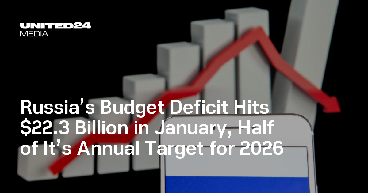 Russia’s Budget Deficit Hits $22.3 Billion in January, Half of It’s ...