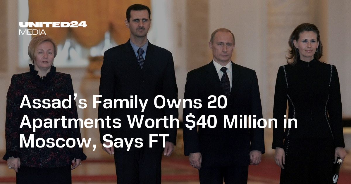 Assad’s Family Owns 20 Apartments Worth $40 Million in Moscow, Says FT ...