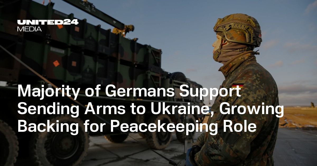 Majority of Germans Support Sending Arms to Ukraine, Growing Backing ...
