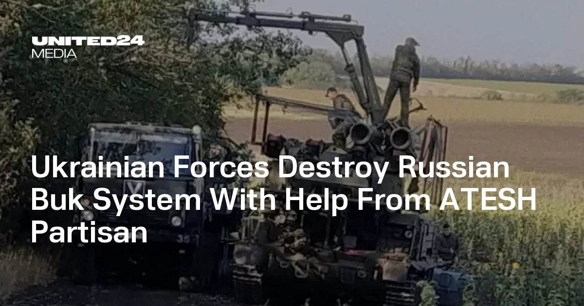 Ukrainian Forces Destroy Russian Buk System With Help From ATESH ...