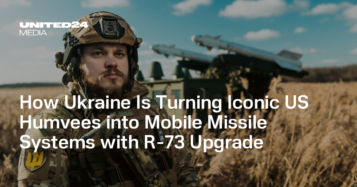Ukraine Creates New Humvee-Based Air Defense System — UNITED24 Media