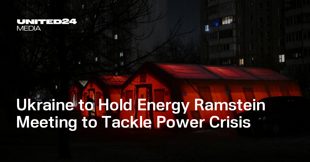 Ukraine to Hold Energy Ramstein Meeting to Tackle Power Crisis ...