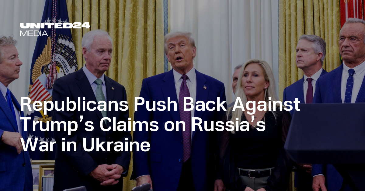 Republicans Push Back Against Trump’s Claims on Russia’s War in Ukraine ...