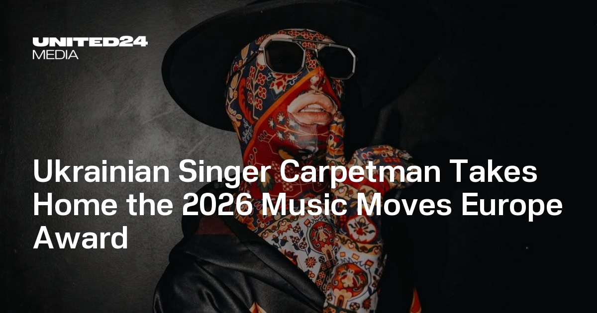 Ukrainian Singer Carpetman Takes Home the 2026 Music Moves Europe Award ...