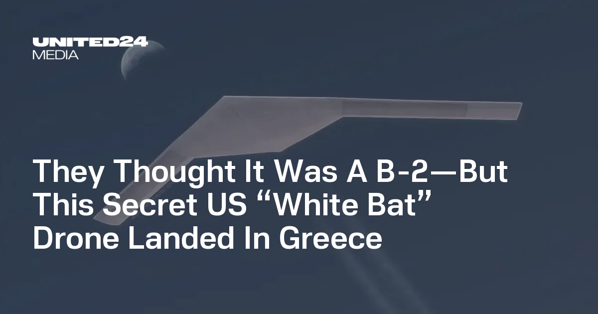 They Thought It Was A B-2—But This Secret US “White Bat” Drone Landed ...