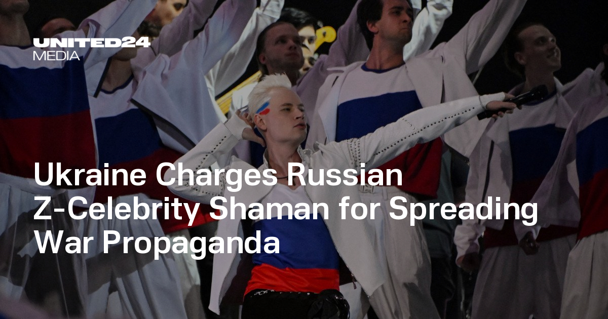 Ukraine Charges Russian Z-Celebrity Shaman for Spreading War Propaganda ...