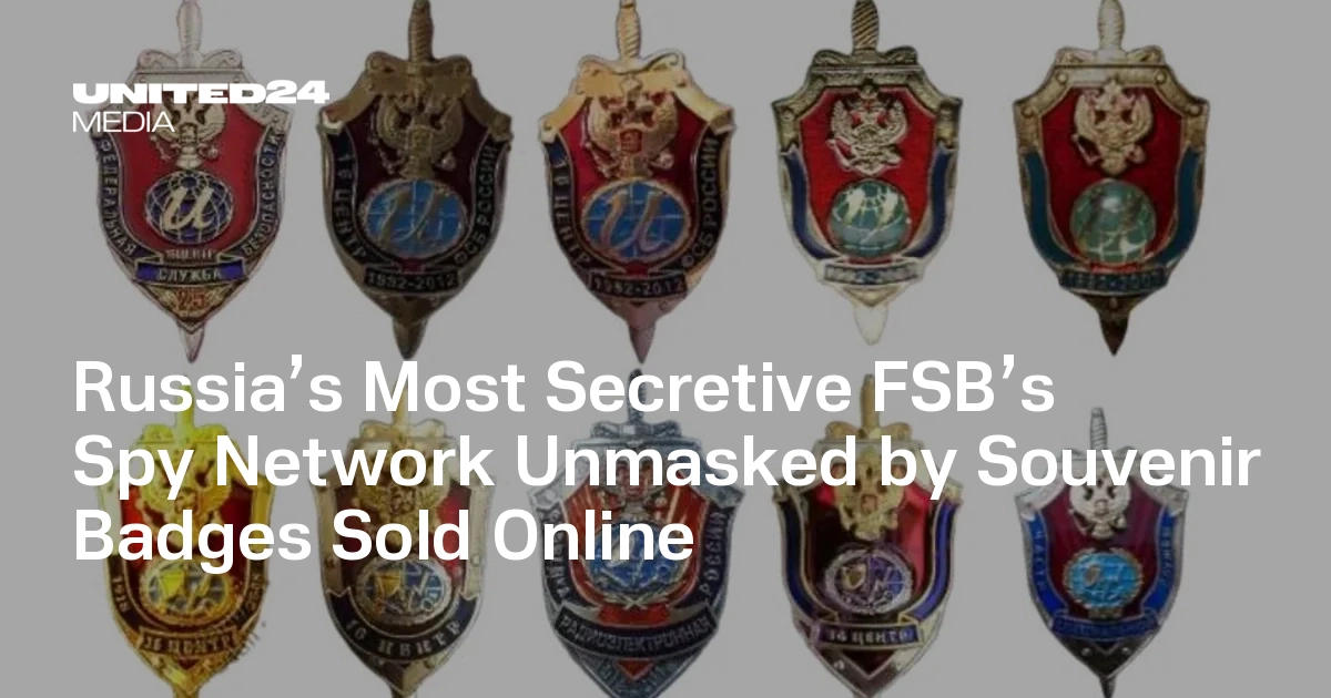 Russia’s Most Secretive FSB’s Spy Network Unmasked by Souvenir Badges ...