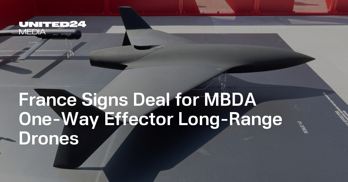 France Signs Deal for MBDA One-Way Effector Long-Range Drones ...