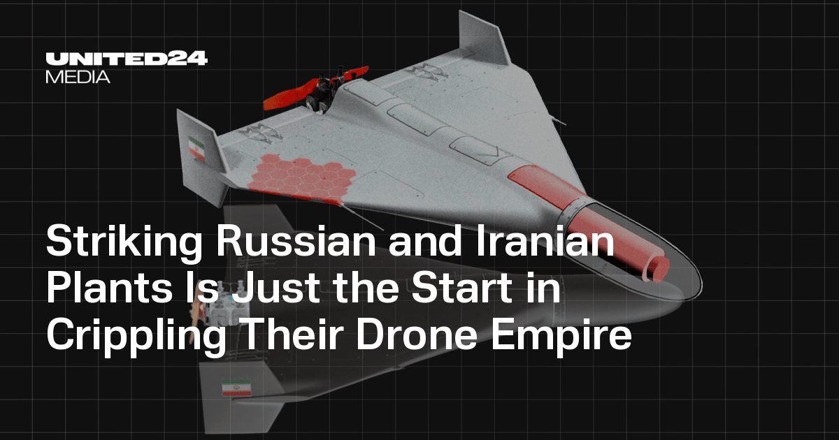 Disrupting Russian-Iranian Drone Production: What Could Amplify Attacks ...