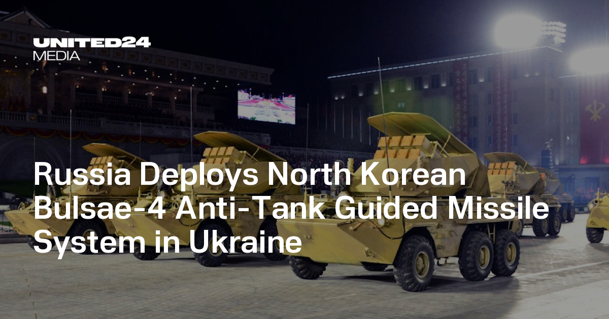 Russian Military Employs North Korean Bulsae-4 Missile System in ...