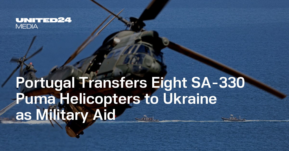 Portugal Transfers Eight SA-330 Puma Helicopters to Ukraine as Military ...