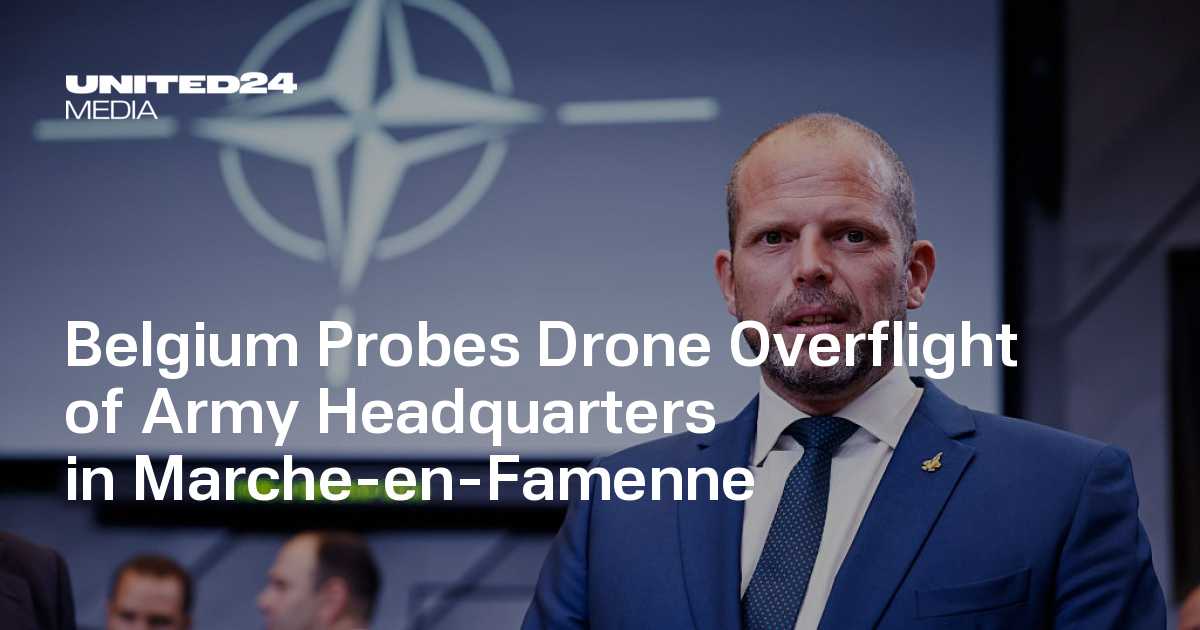 Belgium Probes Drone Overflight of Army Headquarters in Marche-en ...