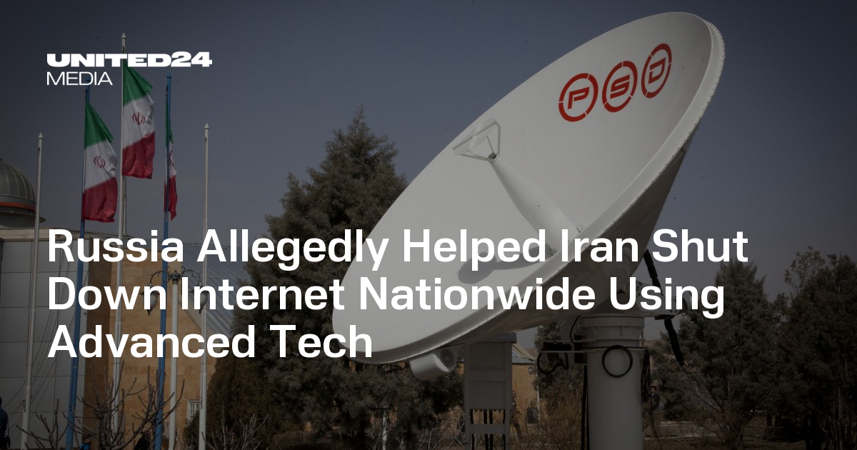 Russia Allegedly Helped Iran Shut Down Internet Nationwide Using ...