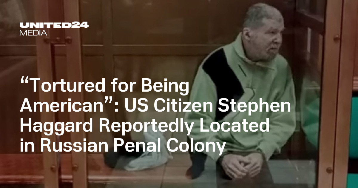 "Tortured for Being American": US Citizen Stephen Haggard Reportedly ...