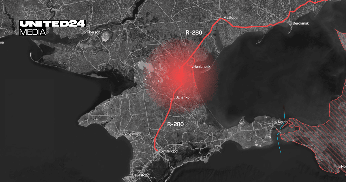 Ukraine Hits Second Crimea Supply Bridge in Just Three Days — UNITED24 ...