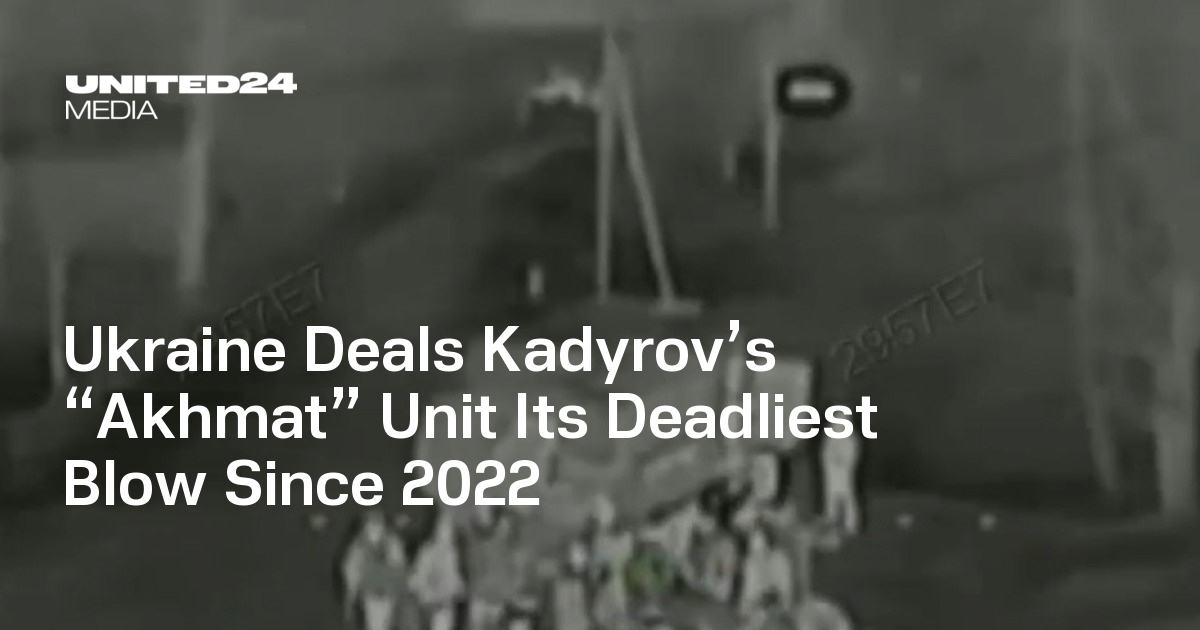 Ukraine Deals Kadyrov’s “Akhmat” Unit Its Deadliest Blow Since 2022 ...