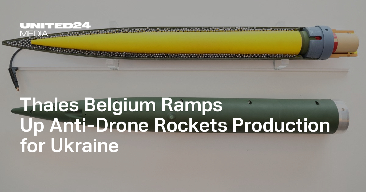 Thales Belgium Ramps Up Anti-Drone Rockets Production for Ukraine ...