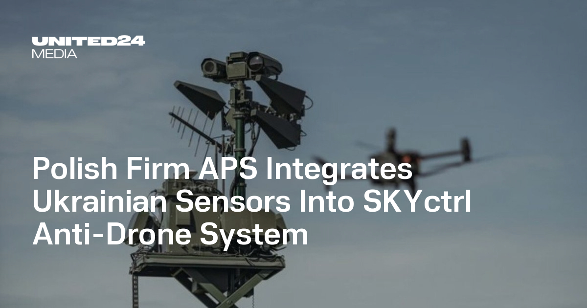 Polish Firm APS Integrates Ukrainian Sensors Into SKYctrl Anti-Drone ...