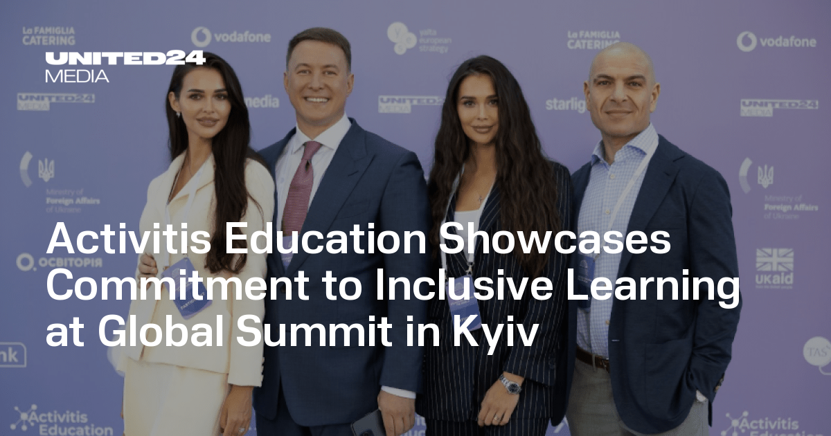 Activitis Education Showcases Commitment to Inclusive Learning at Global Summit in Kyiv ...