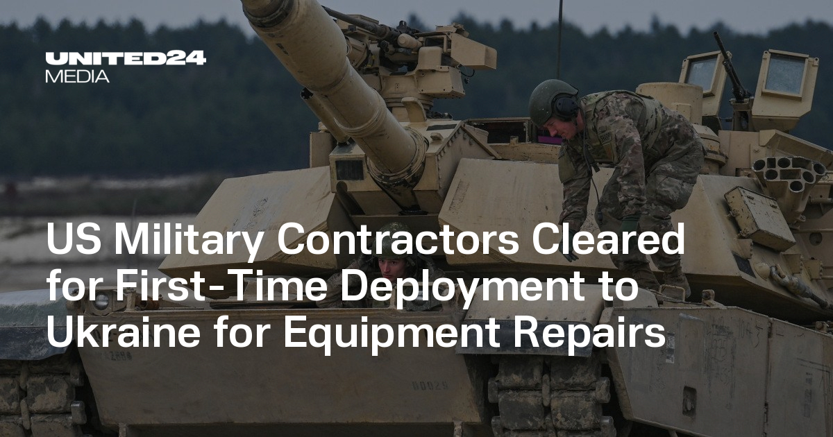 US Military Contractors Cleared for First-Time Deployment to Ukraine ...