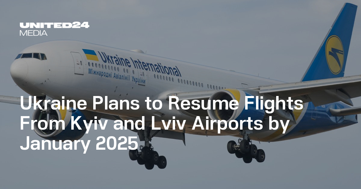 Ukraine Plans to Resume Flights From Kyiv and Lviv Airports by January ...