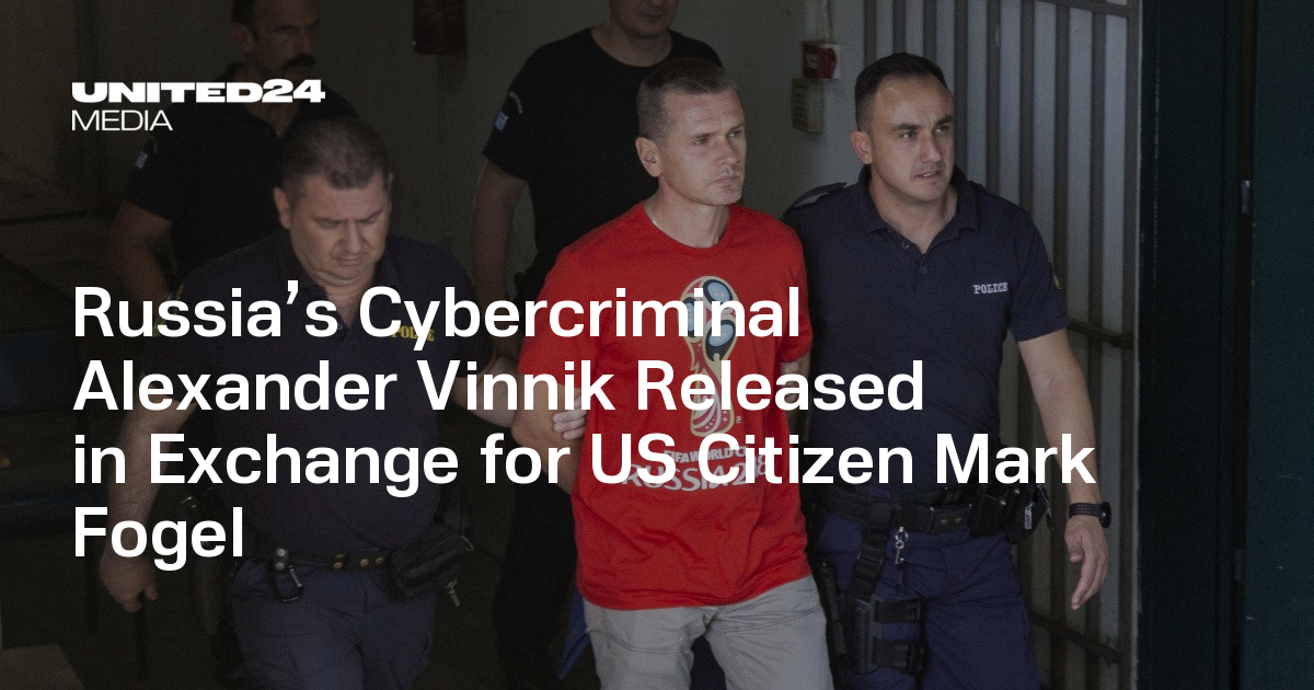 Russia’s Cybercriminal Alexander Vinnik Released in Exchange for US ...