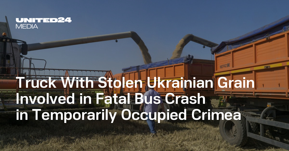 Truck With Stolen Ukrainian Grain Involved in Fatal Bus Crash in ...