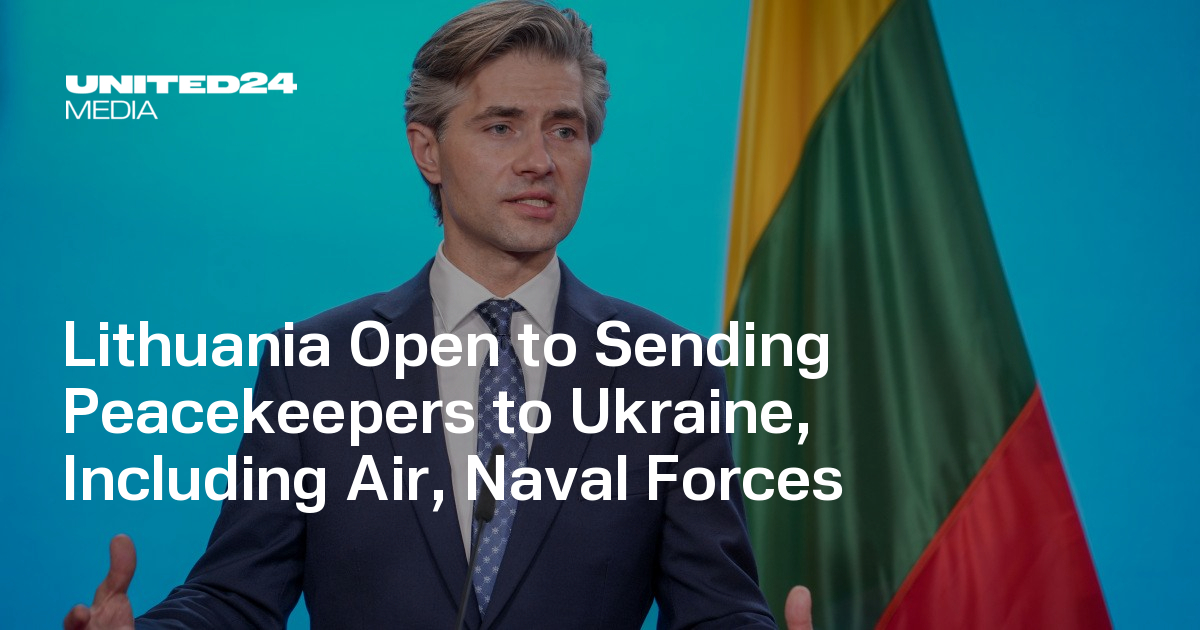 Lithuania Open to Sending Peacekeepers, Including Air, Naval Forces to ...
