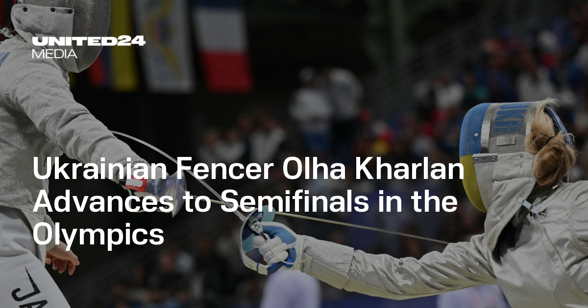 Olha Kharlan Advances to Semifinals, Aiming for Ukraine's First Medal ...