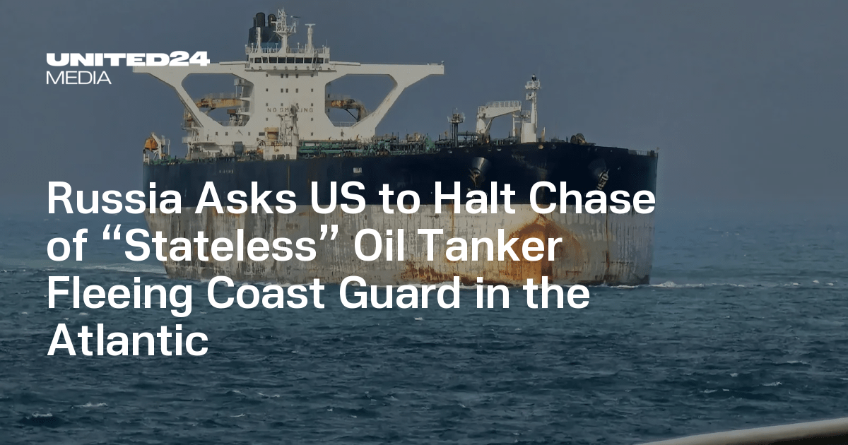 Russia Asks US to Halt Chase of “Stateless” Oil Tanker Fleeing Coast ...