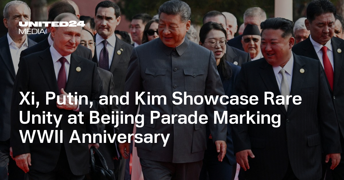 Xi, Putin, and Kim Showcase Rare Unity at Beijing Parade Marking WWII ...