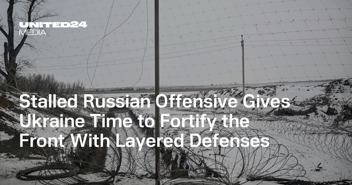 Stalled Russian Offensive Gives Ukraine Time to Fortify the Front With ...